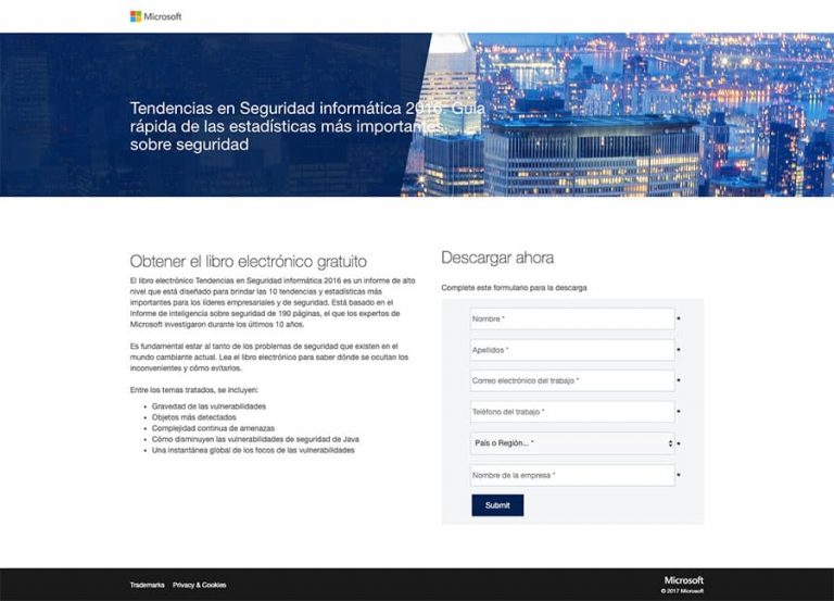 10 ejemplos de formularios web que debes imitar - TusClicks